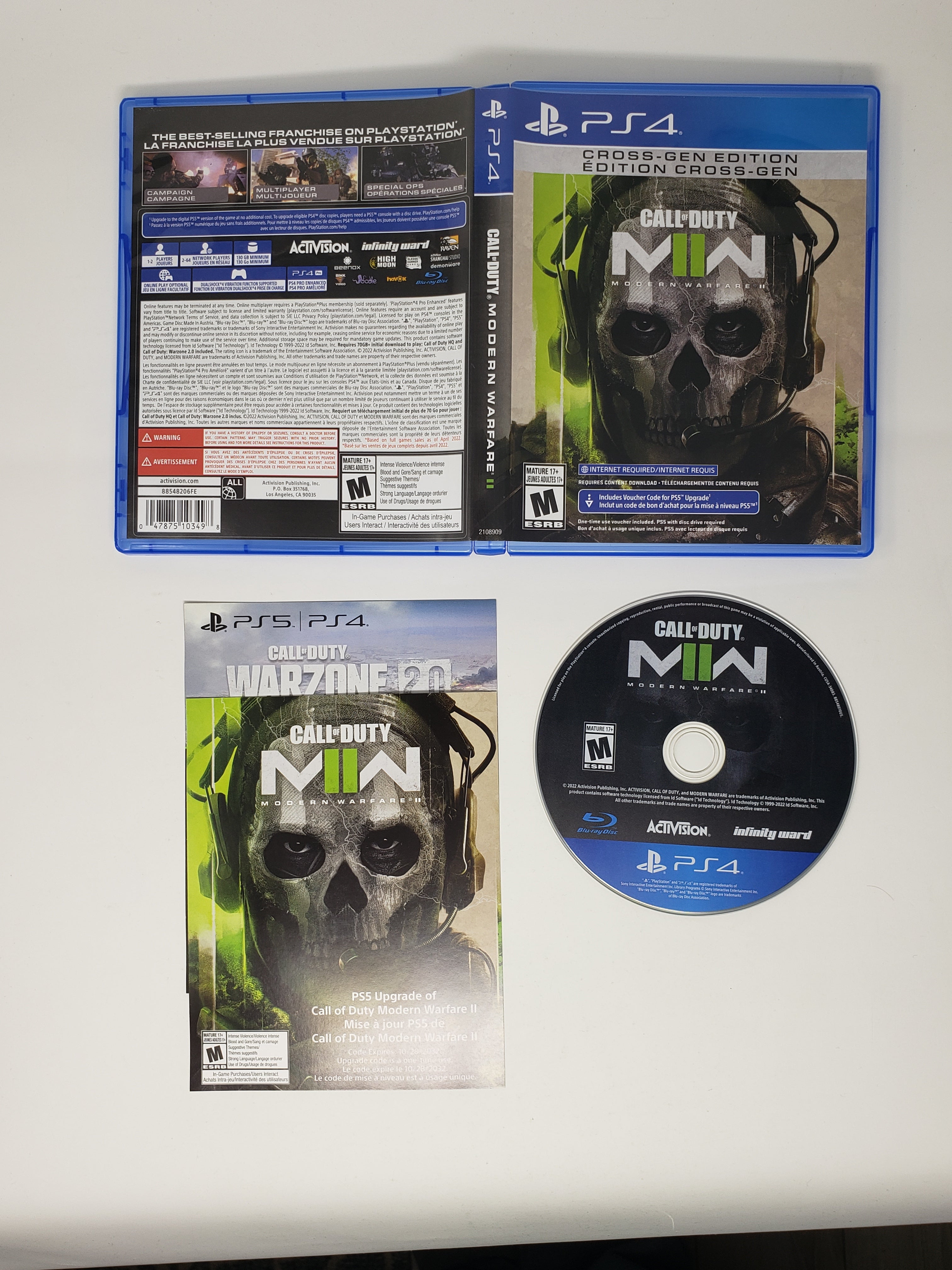 advanced warfare ps4 digital code