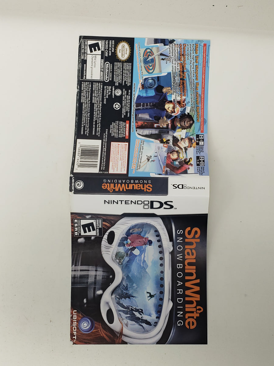 Shaun White Snowboarding [Cover art] - Nintendo DS – Respawnandreplay