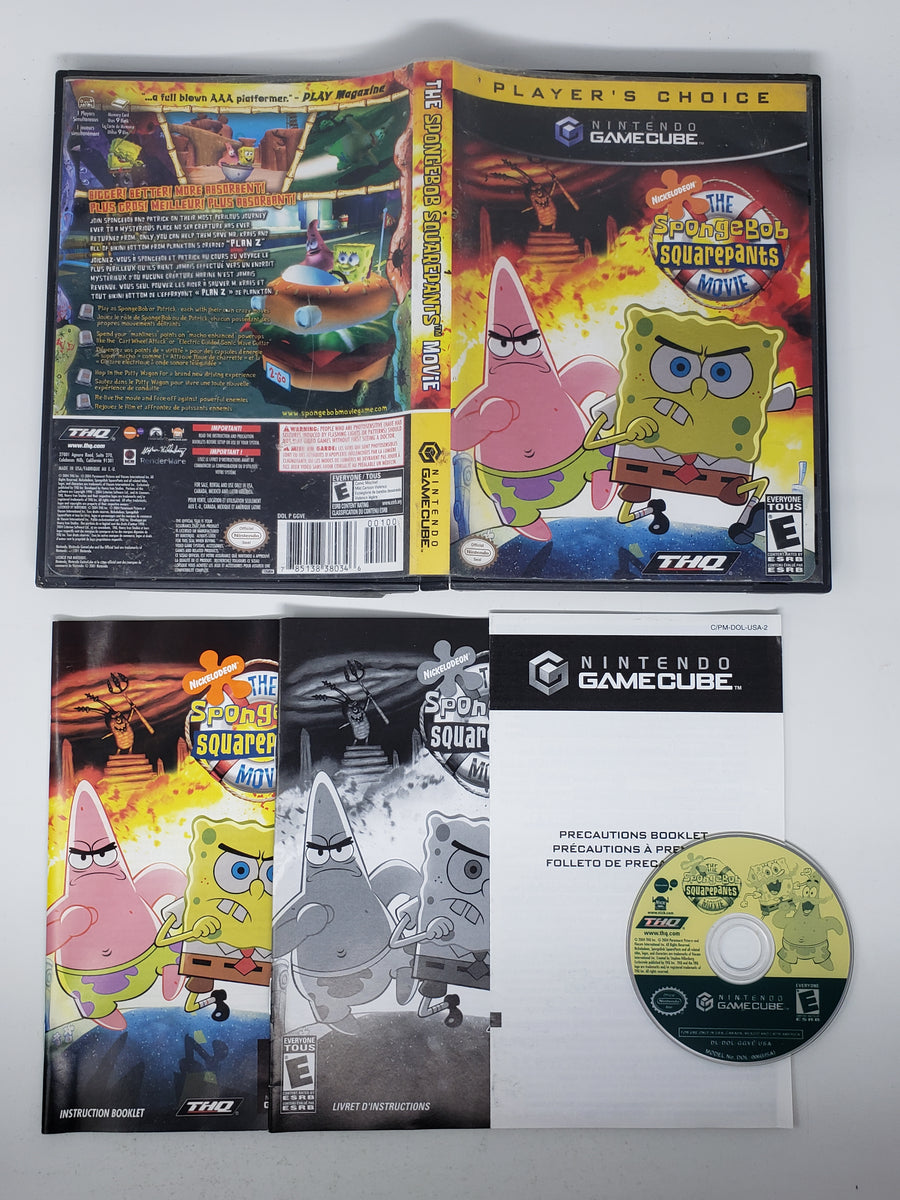 SpongeBob SquarePants The Movie [Players Choice] - Nintendo Gamecube ...