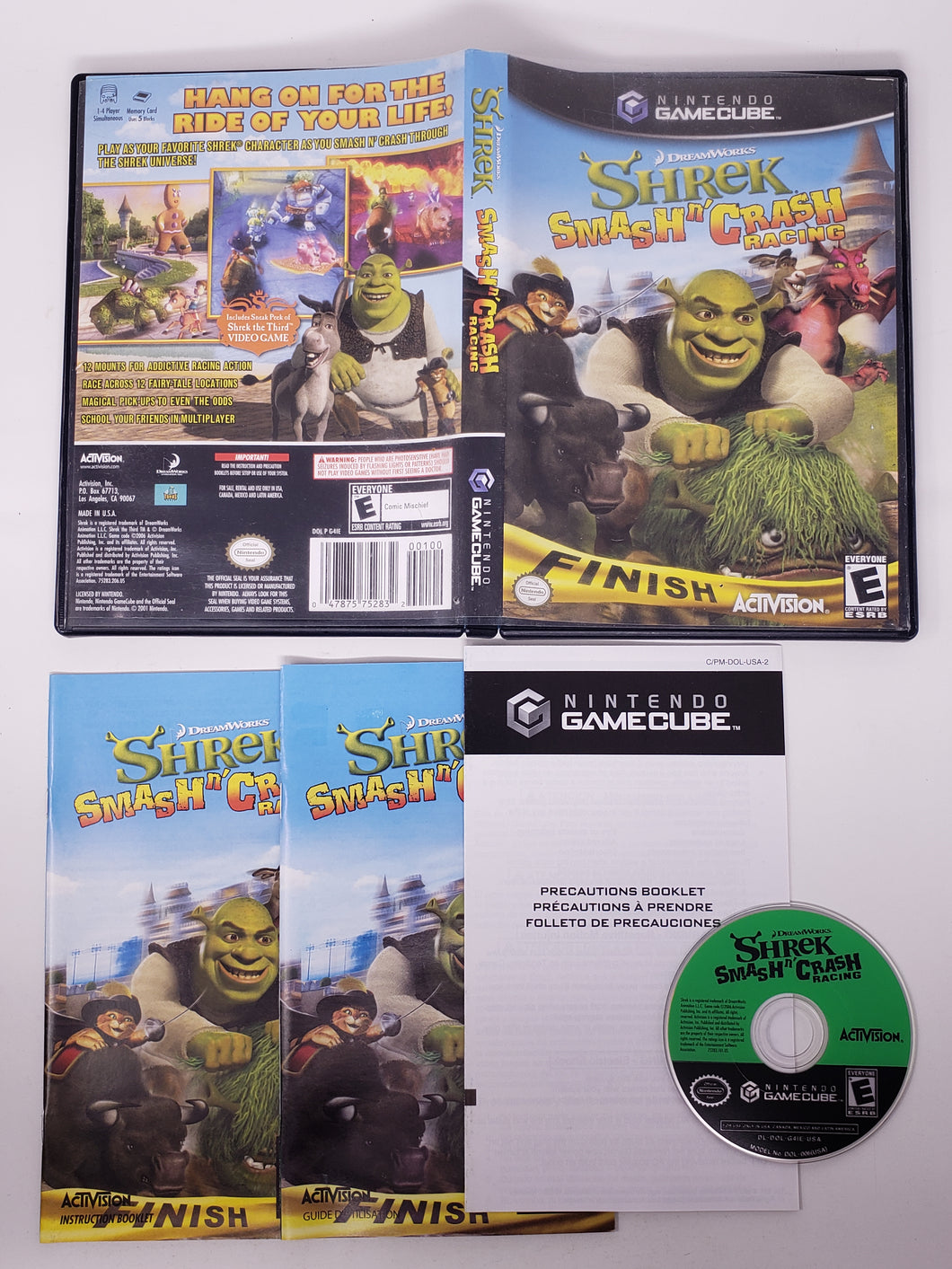 Shrek Smash and Crash Racing - Nintendo Gamecube – Respawnandreplay