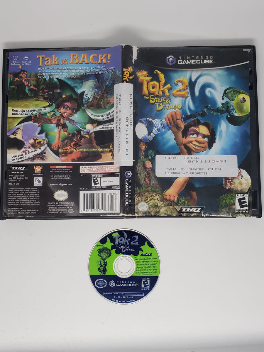 Tak 2 The Staff of Dreams - Nintendo Gamecube – Respawnandreplay
