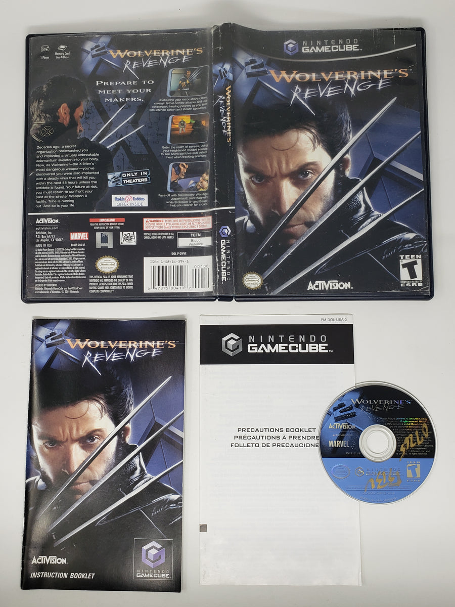 X-men Wolverine's Revenge - Nintendo GameCube – Respawnandreplay