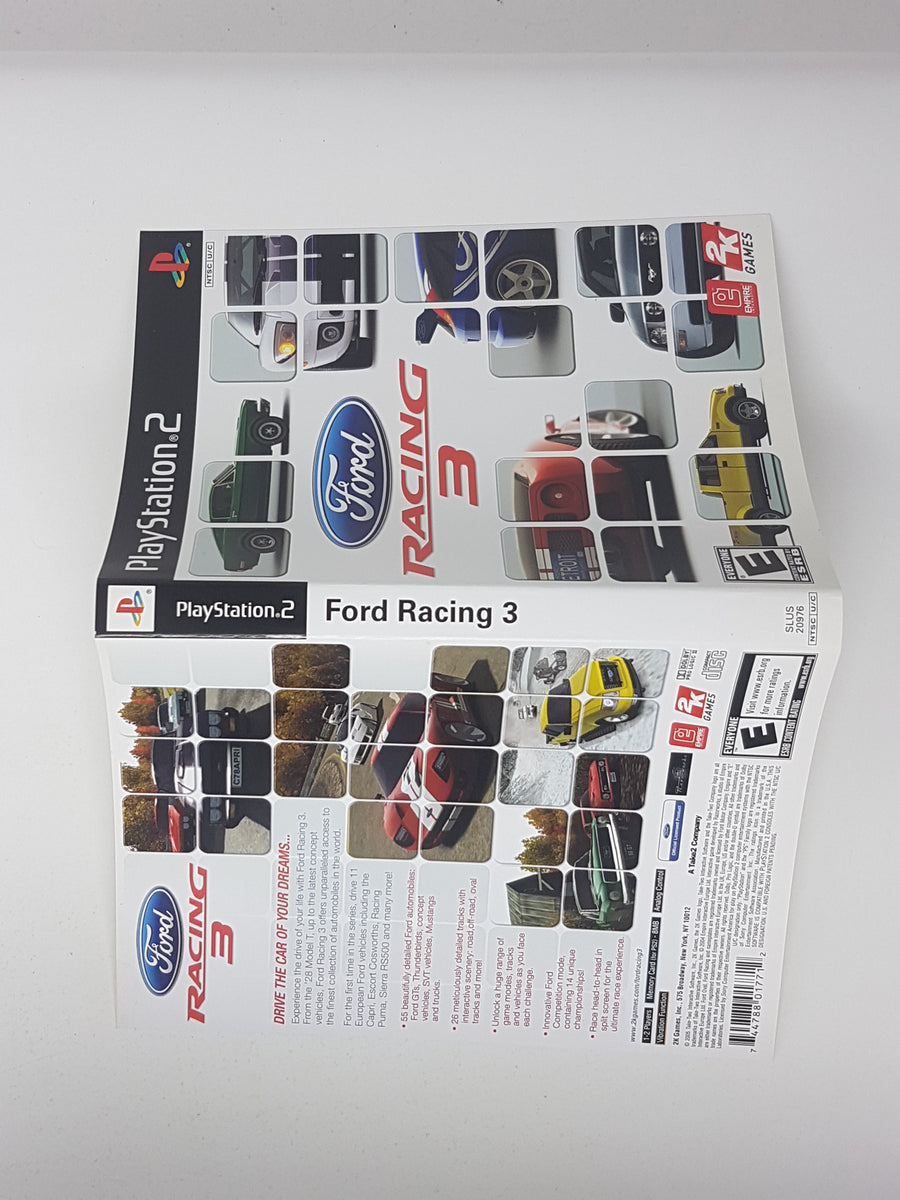 Ford Racing 3 [Cover Art] - Sony Playstation 2 | PS2 – Respawnandreplay
