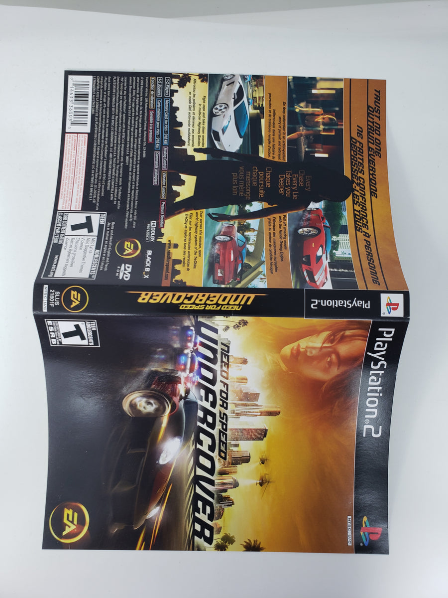 Need for Speed Undercover [box] - Sony Playstation 2 | PS2 ...