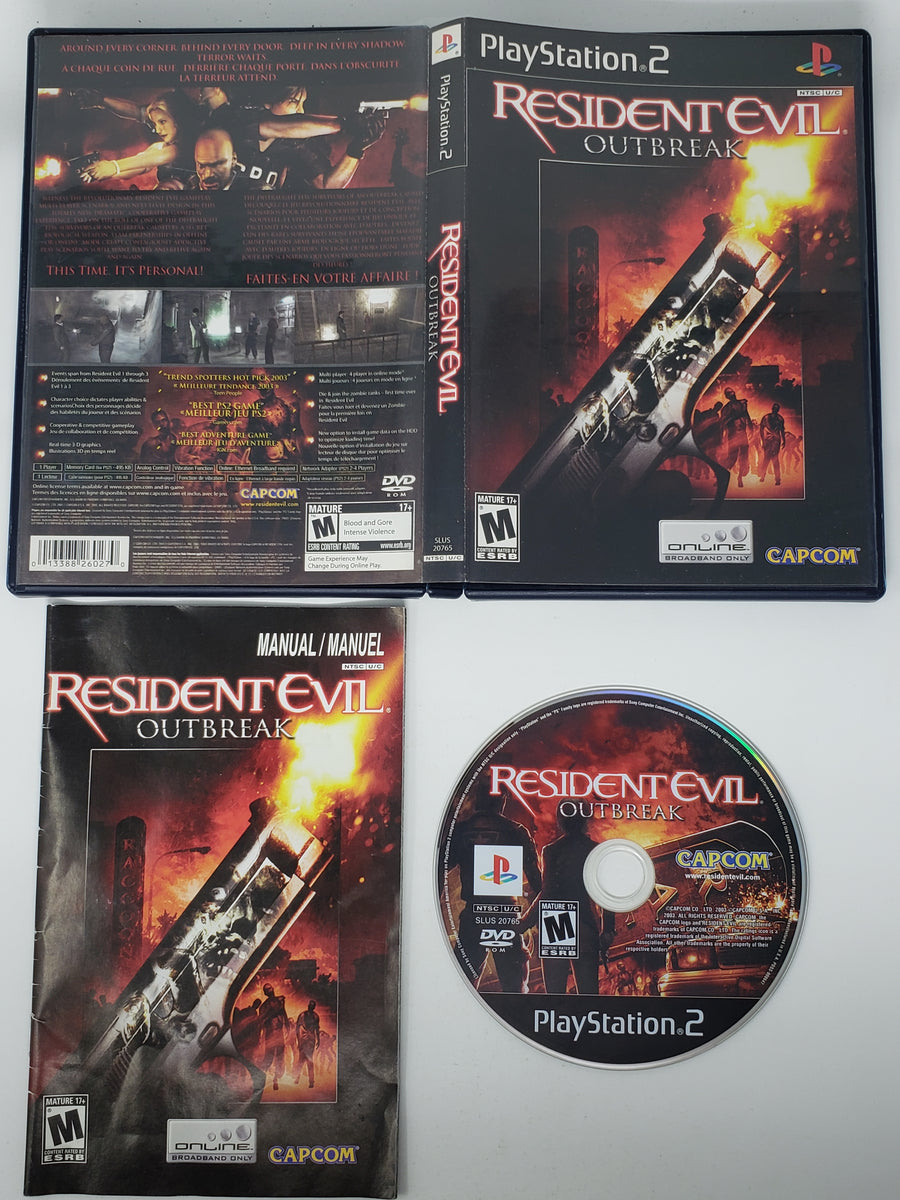 Resident Evil Outbreak - Sony Playstation 2 | PS2 – Respawnandreplay