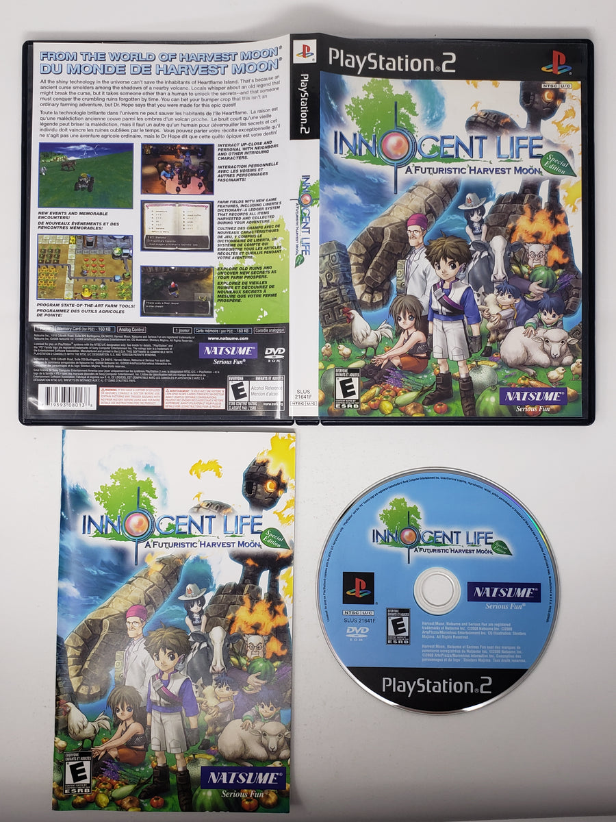 Innocent Life A Futuristic Harvest Moon Special Edition - Sony Playsta ...