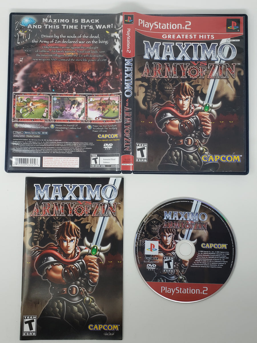 Maximo vs Army of Zin [Greatest Hits] - Sony Playstation 2 | PS2 ...