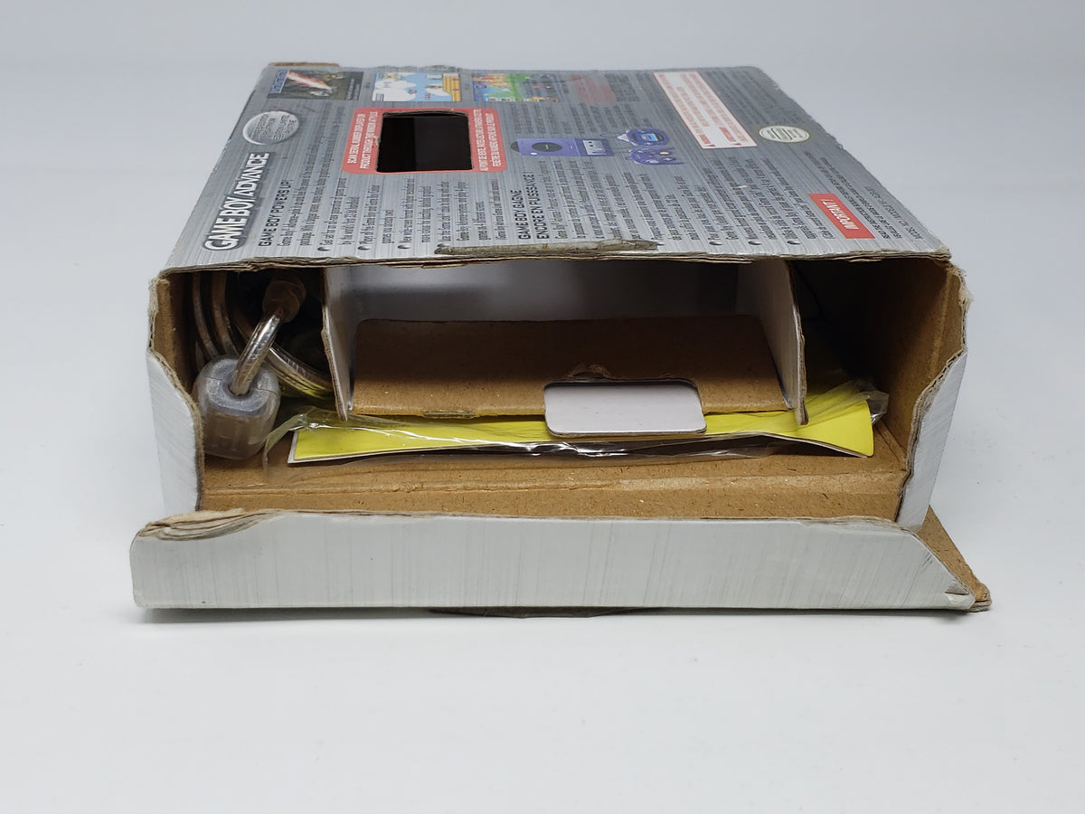 Platinum Limited Edition Gameboy Advance System [box] - Nintendo Gameb ...