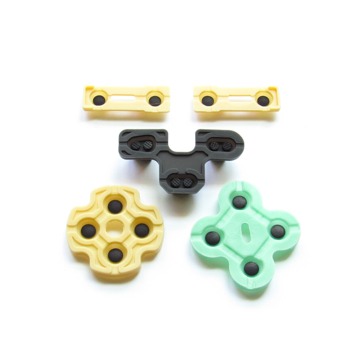 REPLACEMENT CONDUCTIVE RUBBER PADS SET FOR SONY PLAYSTATION 2 PS2 CONT ...