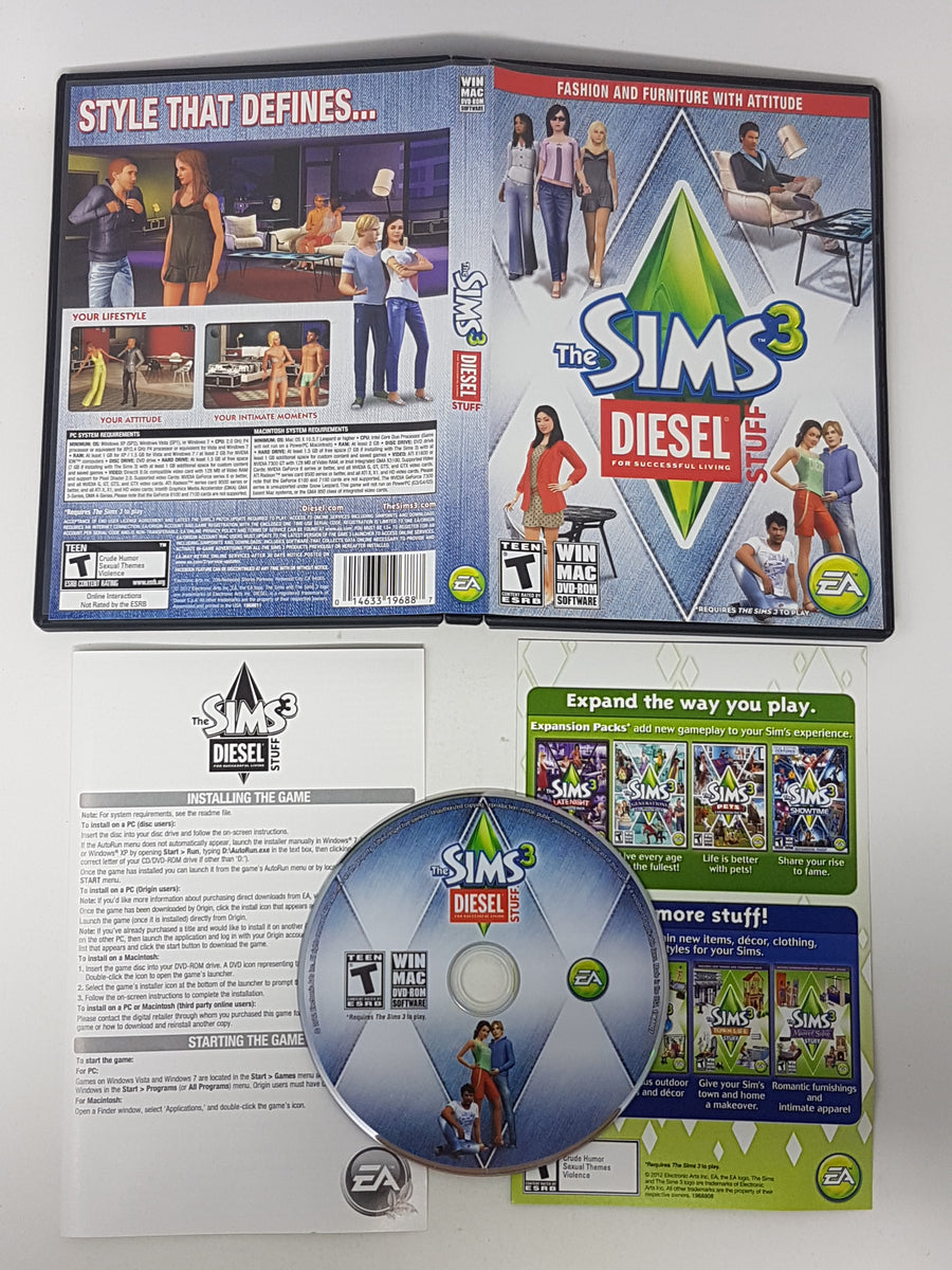 The Sims 3 Diesel Stuff - PC Game – Respawnandreplay