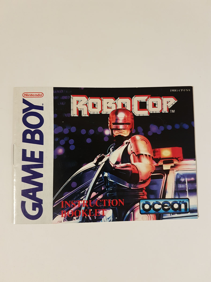 RoboCop [manual] - Nintendo GameBoy – Respawnandreplay