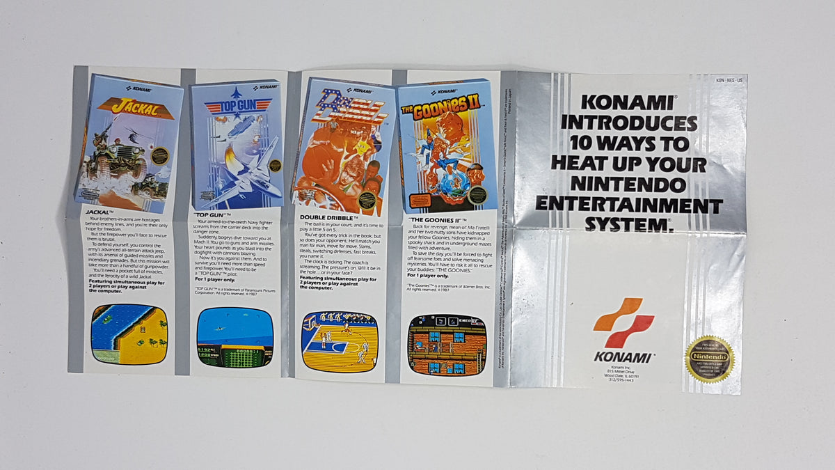 Konami [Poster] - Nintendo | NES – Respawnandreplay