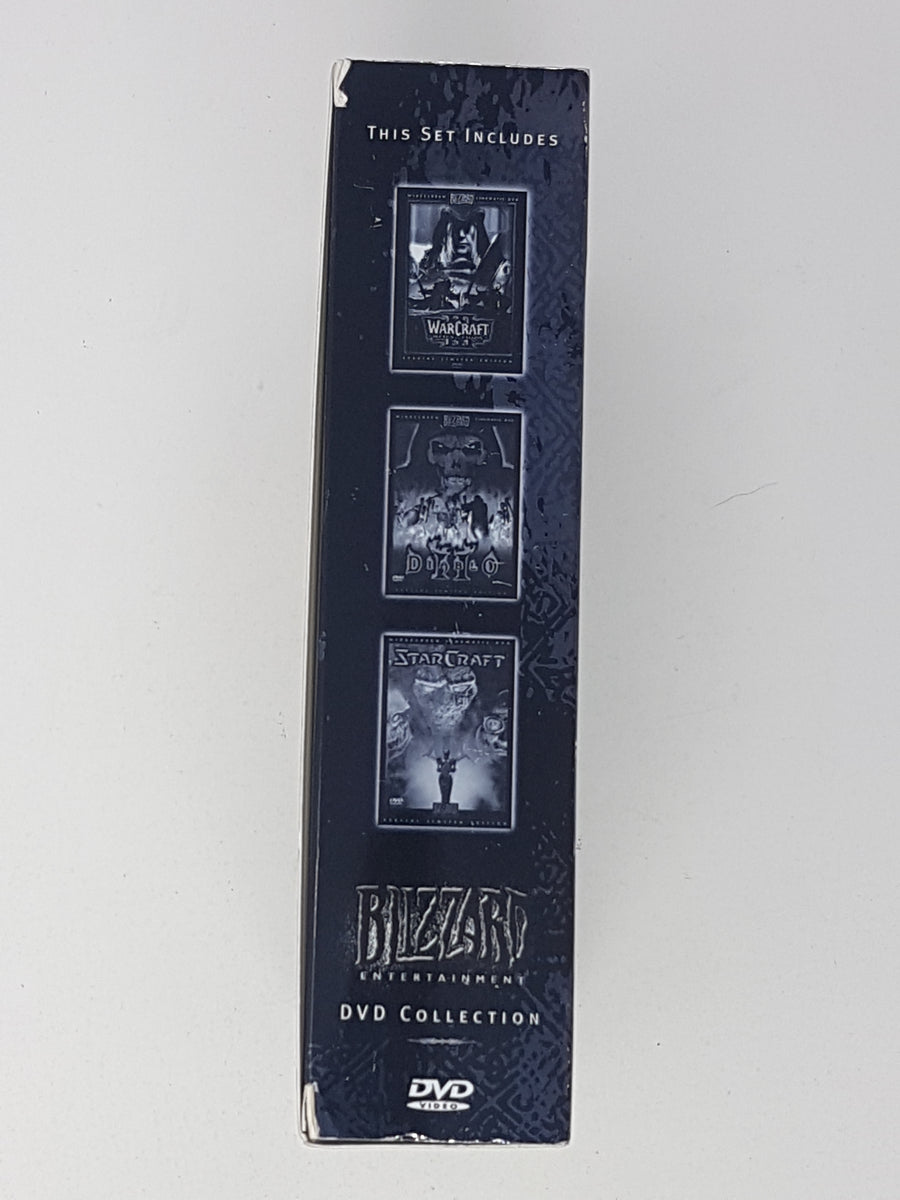 Blizzard Entertainment DVD Collection StarCraft Diablo II 2 Warcraft I ...