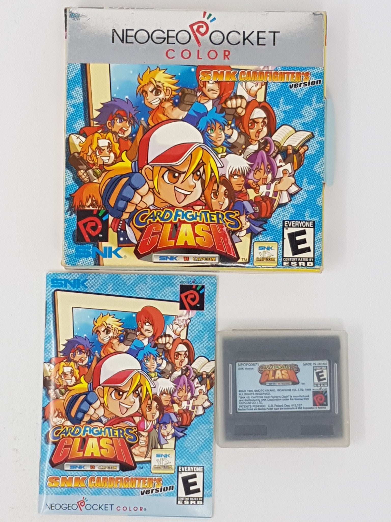 Card Fighters Clash - SNK vs Capcom - Neo Geo Pocket Color ...