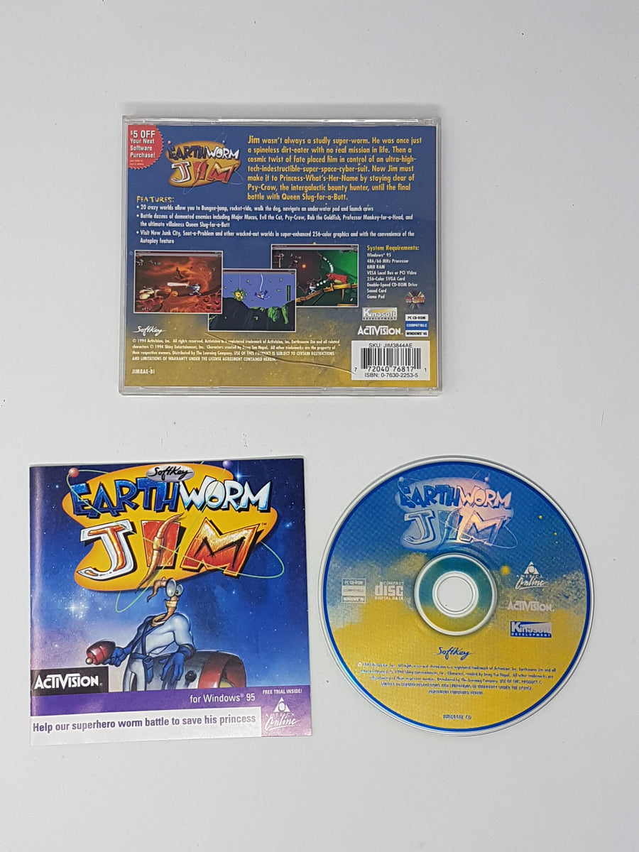 Earthworm Jim - PC Game – Respawnandreplay