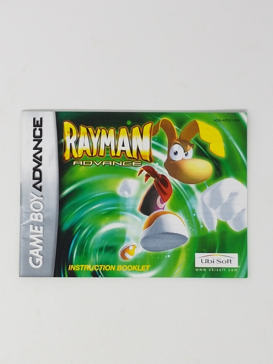 Rayman Advance [manual] - Nintendo Gameboy Advance | GBA – Respawnandreplay