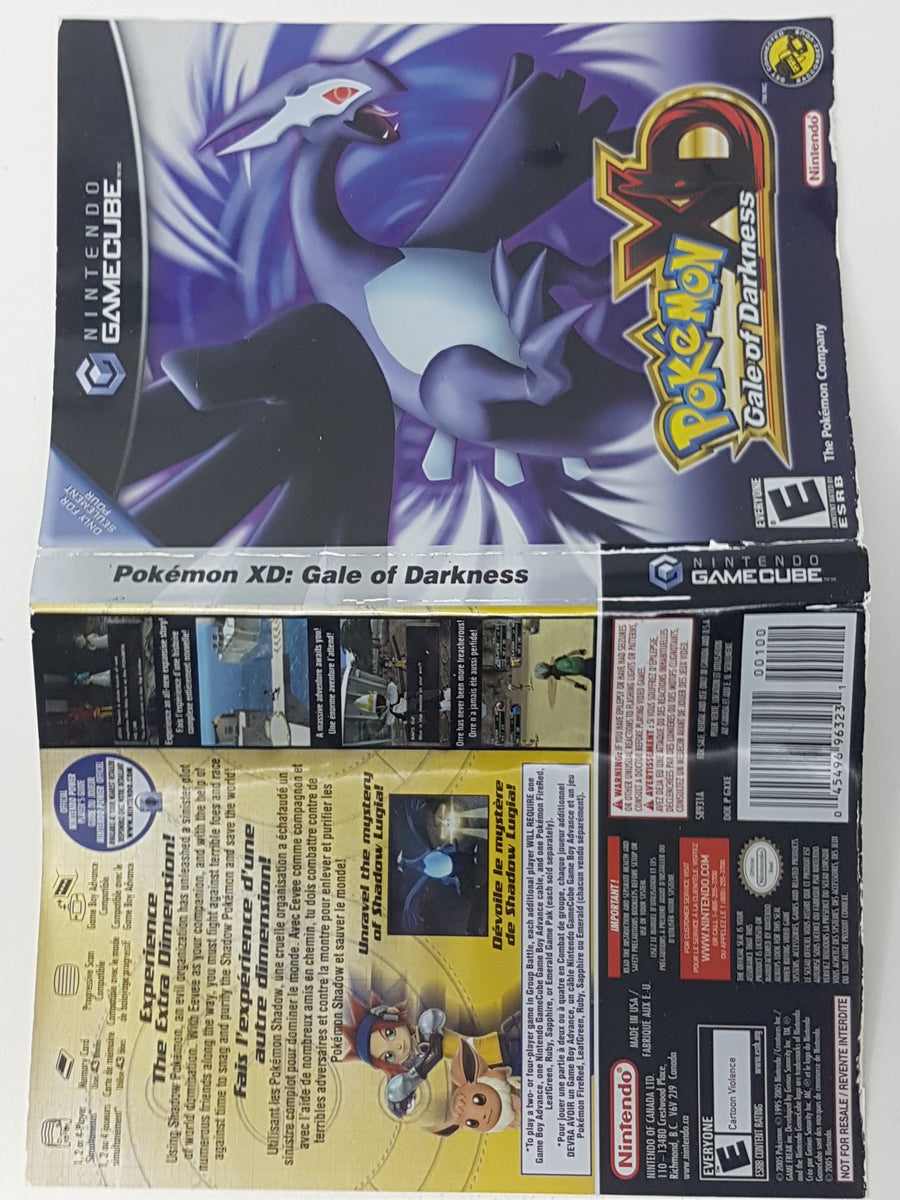 Pokemon XD - Gale of Darkness [Cover Art] - Nintendo GameCube ...