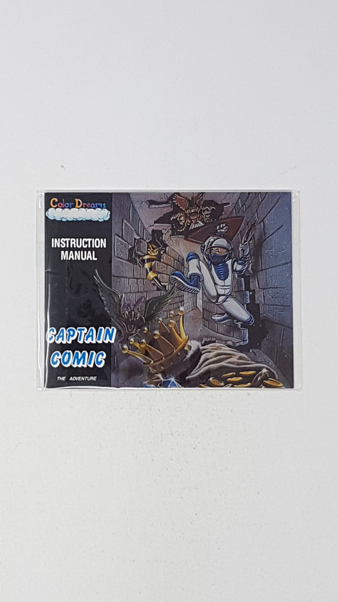Adventures of Captain Comic [manual] - Nintendo | NES – Respawnandreplay