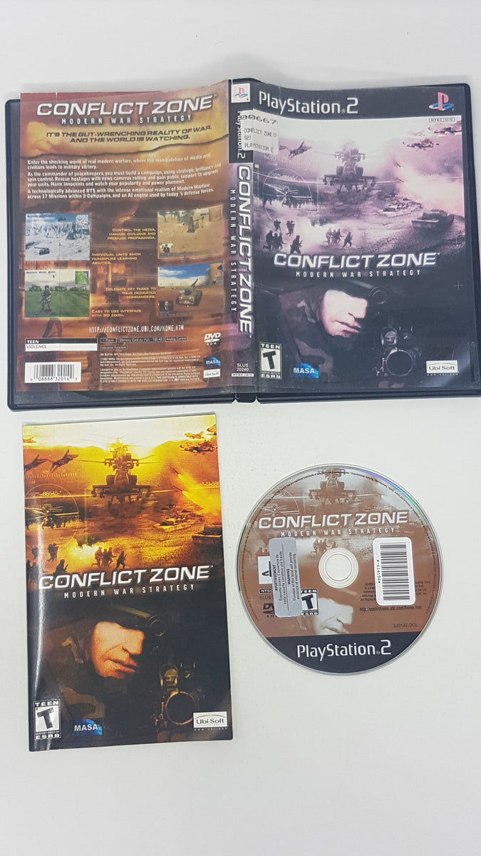 Conflict Zone Modern War Strategy - Sony Playstation 2 | PS2 ...