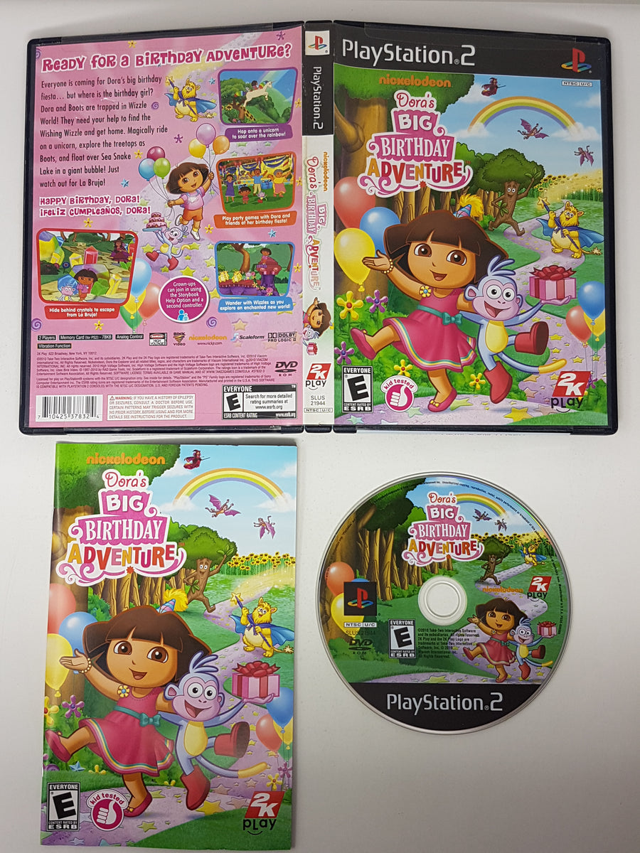 Dora's Big Birthday Adventure - Sony Playstation 2 | PS2 – Respawnandreplay