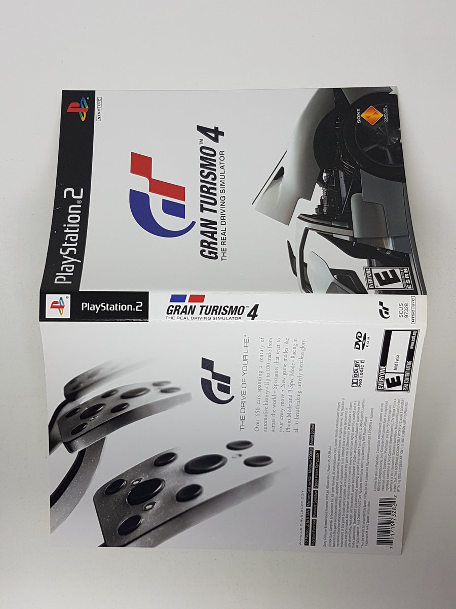 Gran Turismo 4 [Cover art] - Sony Playstation 2 | PS2 – Respawnandreplay