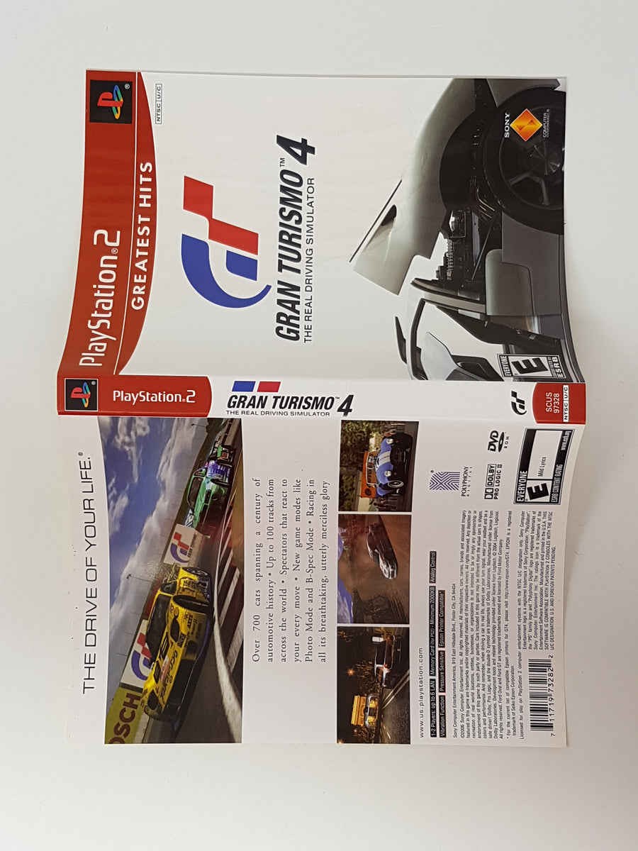 Gran Turismo 4 [Cover art] - Sony Playstation 2 | PS2 – Respawnandreplay