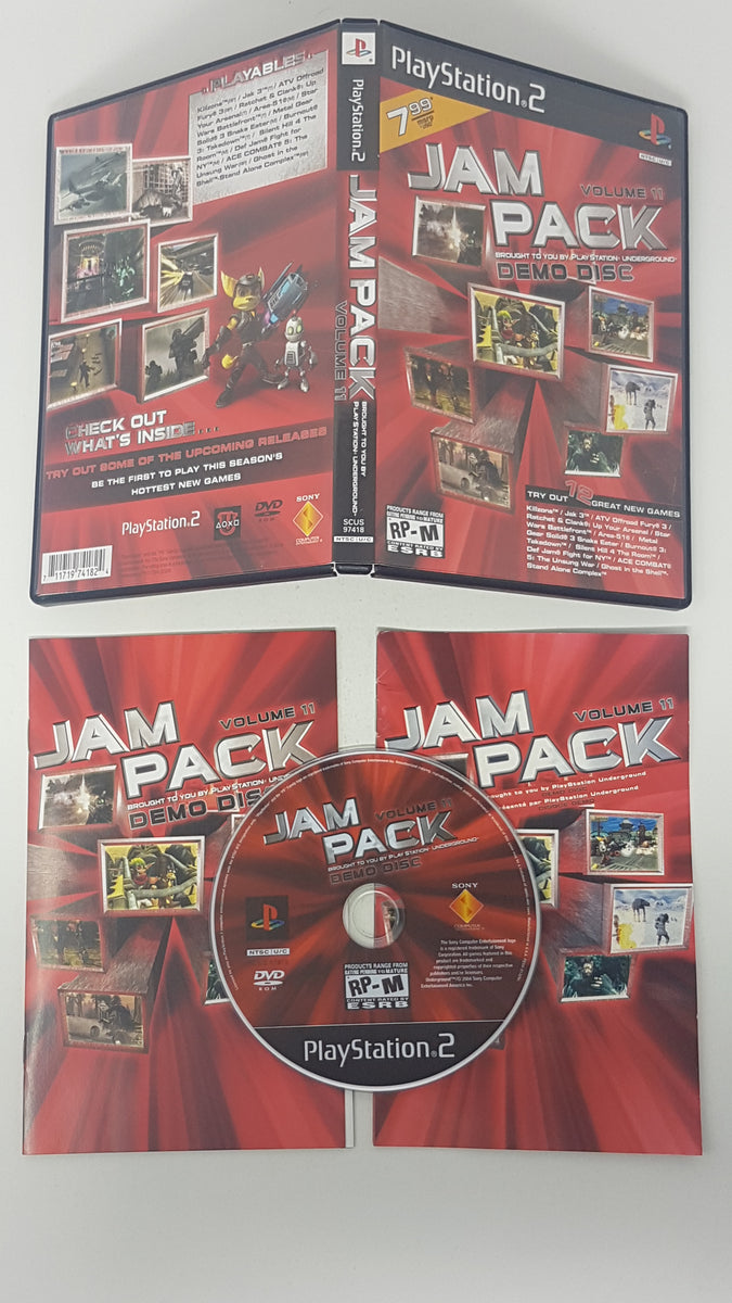 PlayStation Underground Jampack Vol. 11 - Sony Playstation 2 | PS2 ...