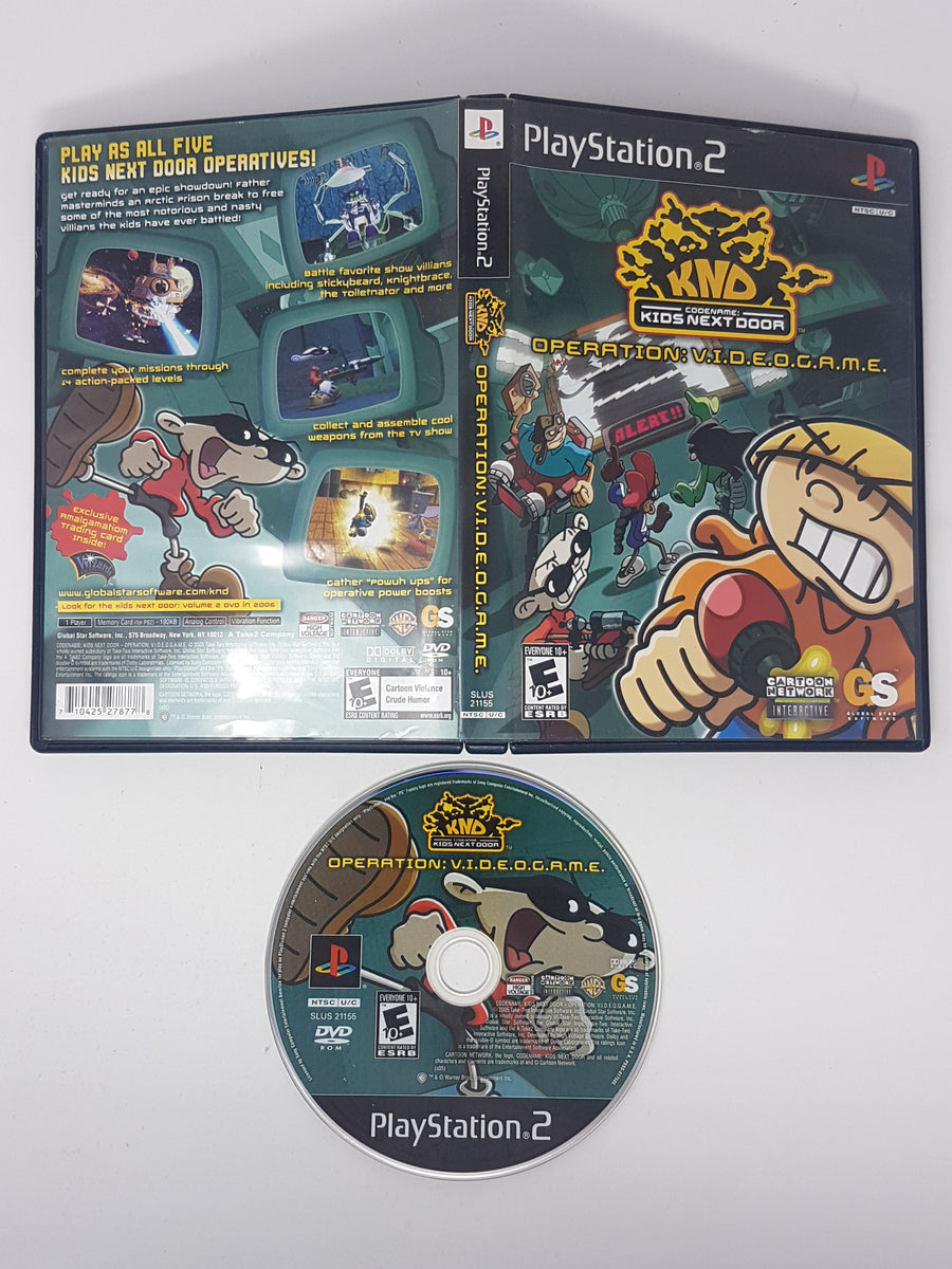 Codename Kids Next Door Operation VIDEOGAME - Sony Playstation 2 | PS2 ...