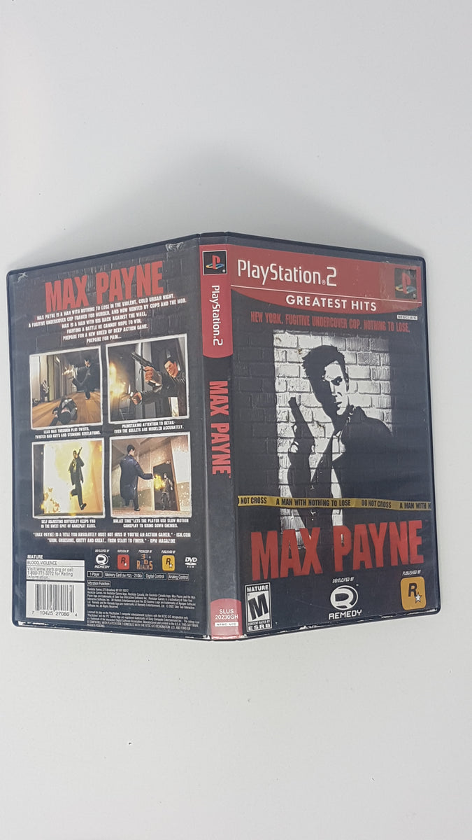 Max Payne [Greatest Hits] [box] - Sony Playstation 2 | PS2 ...