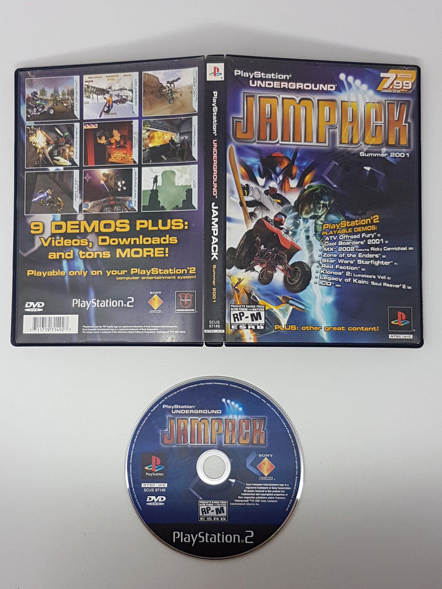 PlayStation Underground Jampack Summer 2001 - Sony Playstation 2 | PS2 ...