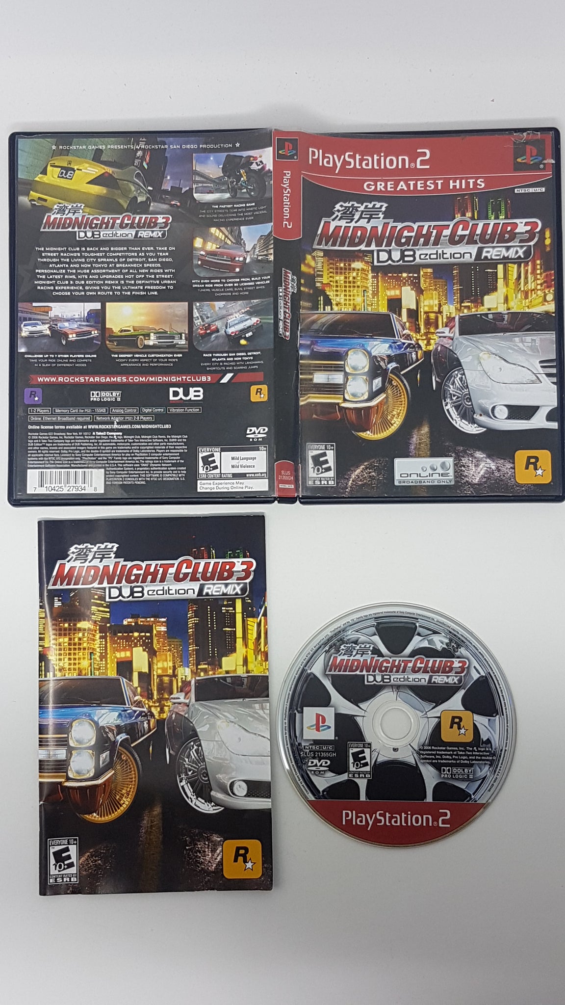 ps2 greatest hits differences