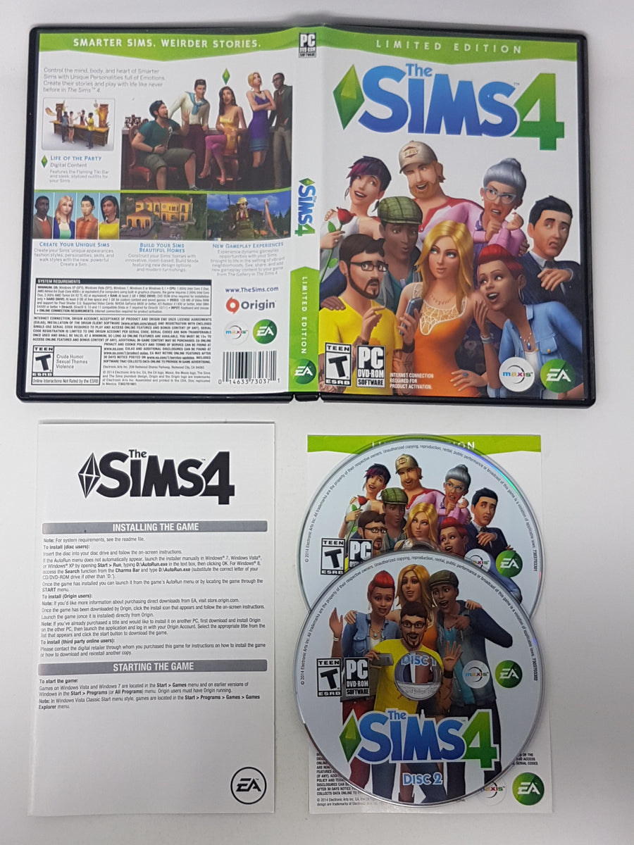 Sims 4 Limited Edition - PC Game – Respawnandreplay