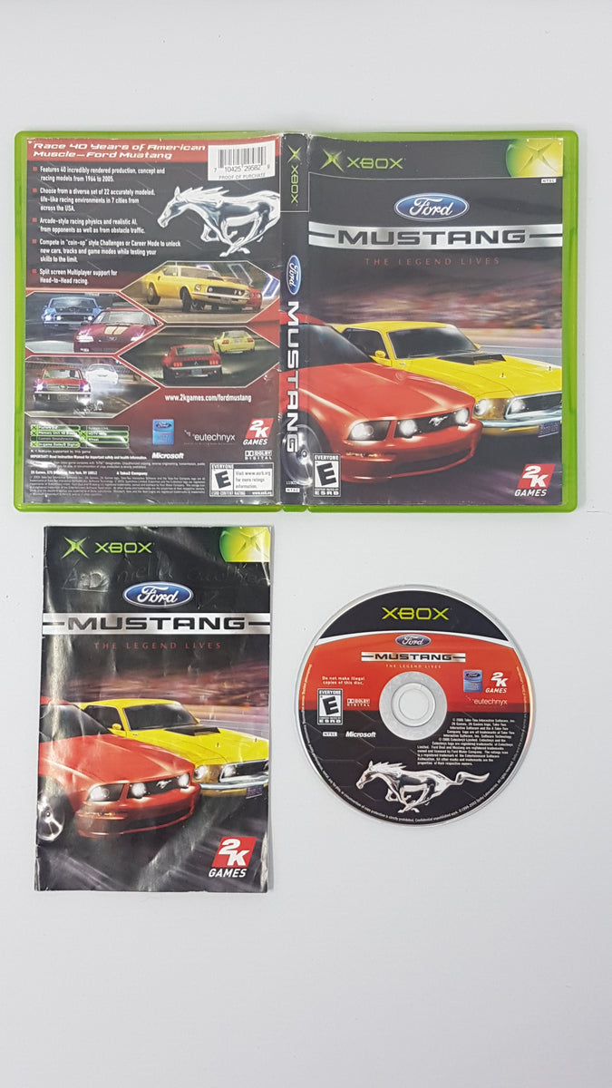 Ford Mustang The Legend Lives -Microsoft Xbox – Respawnandreplay