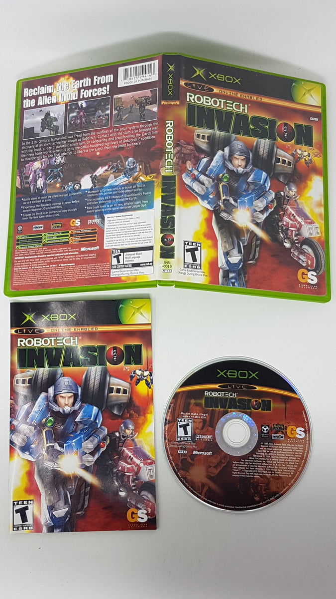 Robotech Invasion - Microsoft Xbox – Respawnandreplay